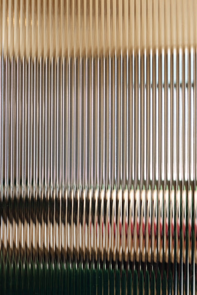Fluted Glass – Simple Sample - Free Samples for A&D Professionals